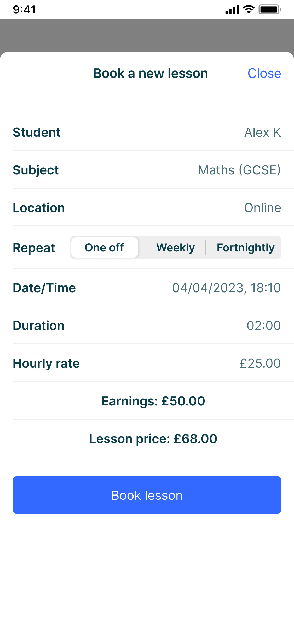 For Tutors - How do I book a lesson? – Tutorful