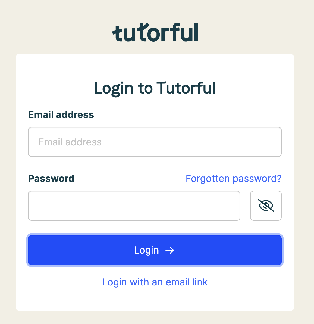 Tutorful Dashboard