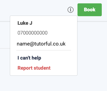 For Tutors - How do I exchange contact details with a student? – Tutorful